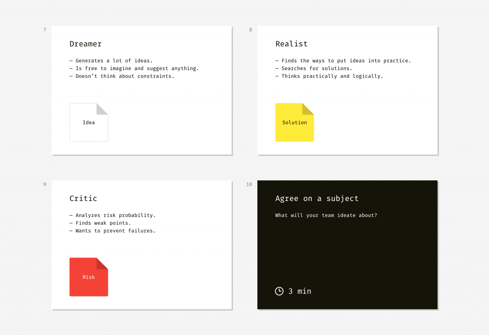 Disney Creative Strategy stages - David Hodder